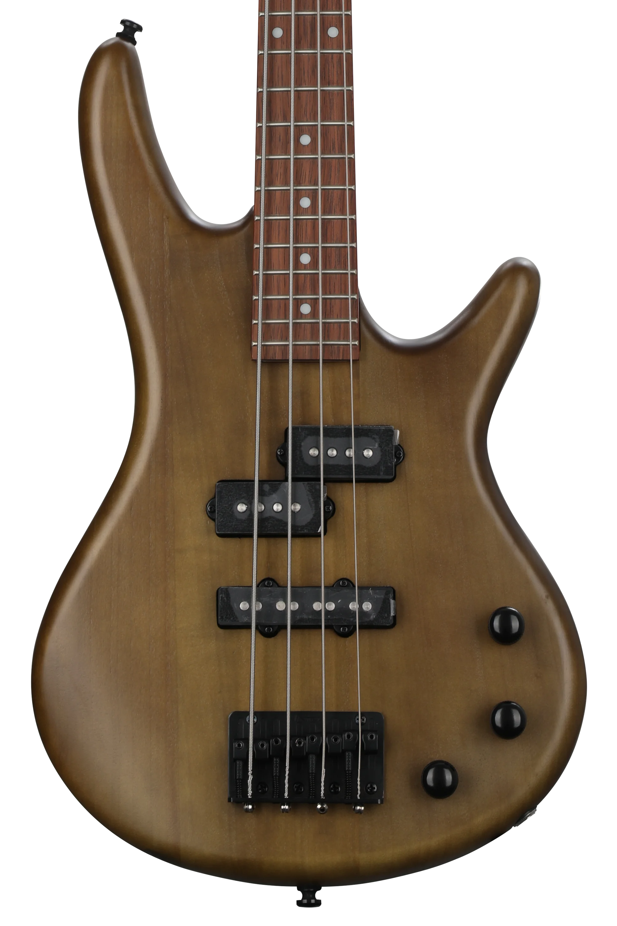 Ibanez 4 GSRM20BWNF Fretted 4-String Solid Body Bass Guitars Walnut ...