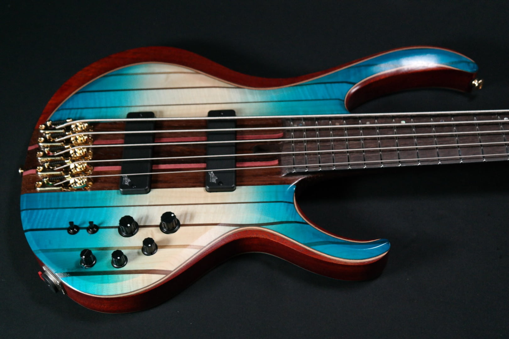 Ibanez BTB1935 BTB Premium 5-String Bass, Panga Fretboard, Caribbean ...