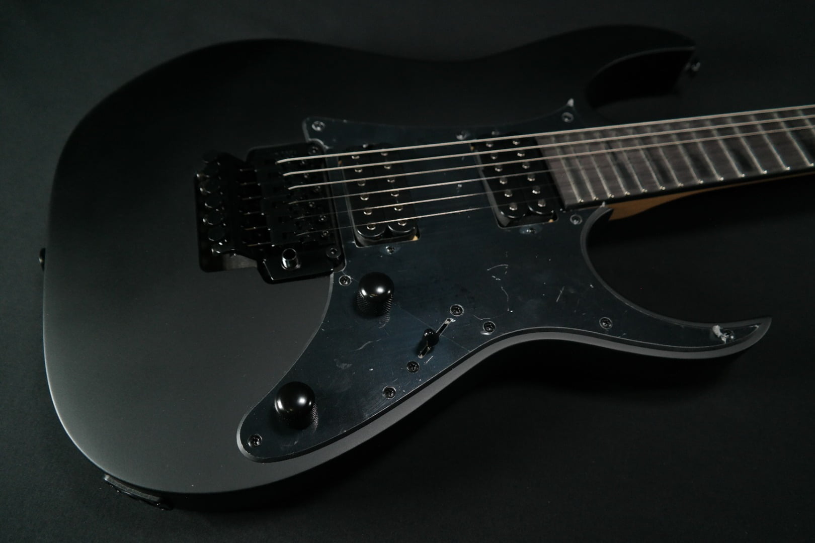 Ibanez GIO RG 6str Electric Guitar - Black Flat - 805 - Walmart.com