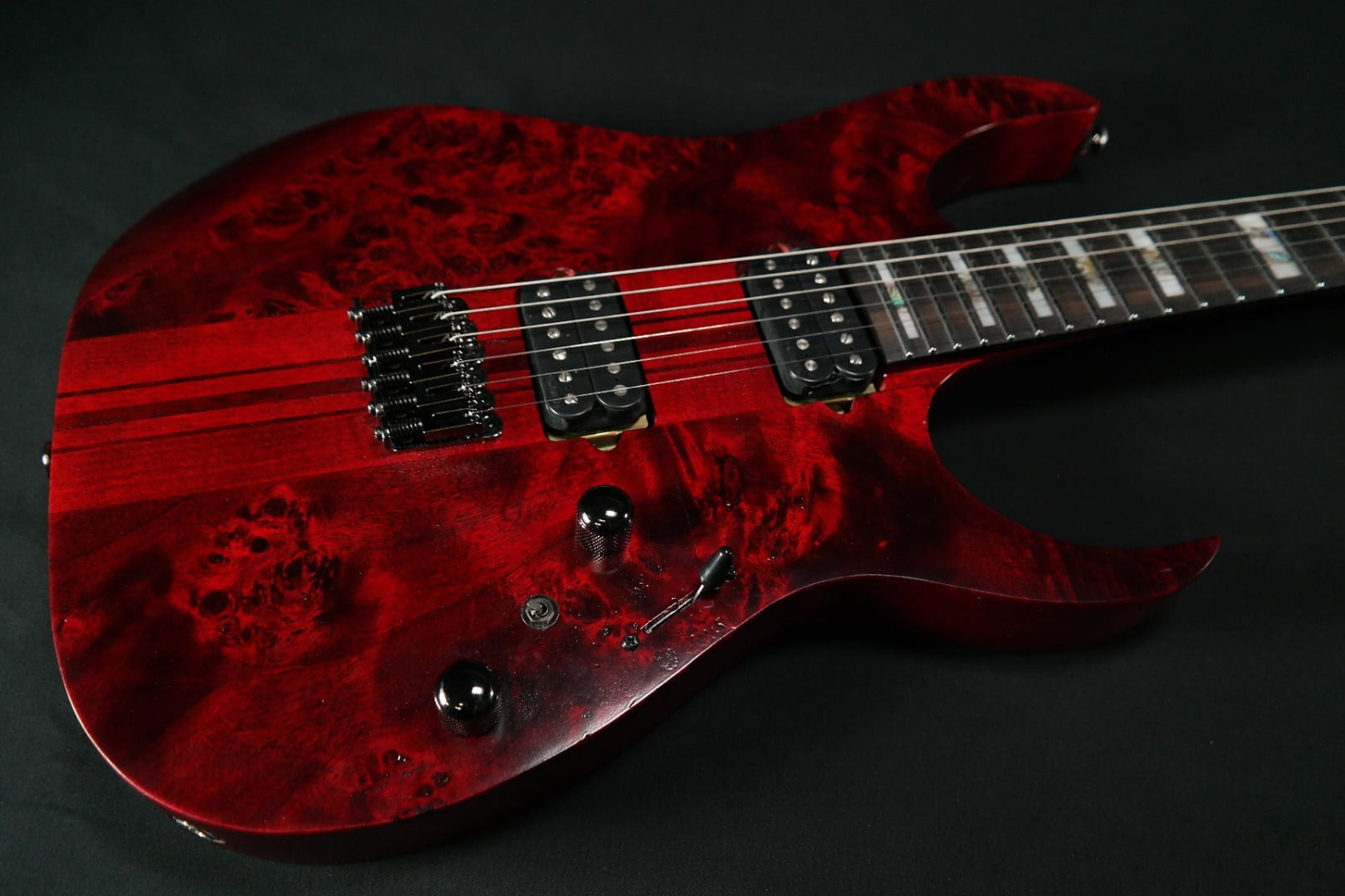 Ibanez RG Premium 6str Electric Guitar - Stained Wine Red Low Gloss ...