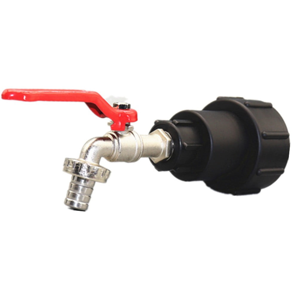 Ibc Adapter 1000L Ibc Tank Valve Water Outlet Tap S60X6 Coarse Thread ...