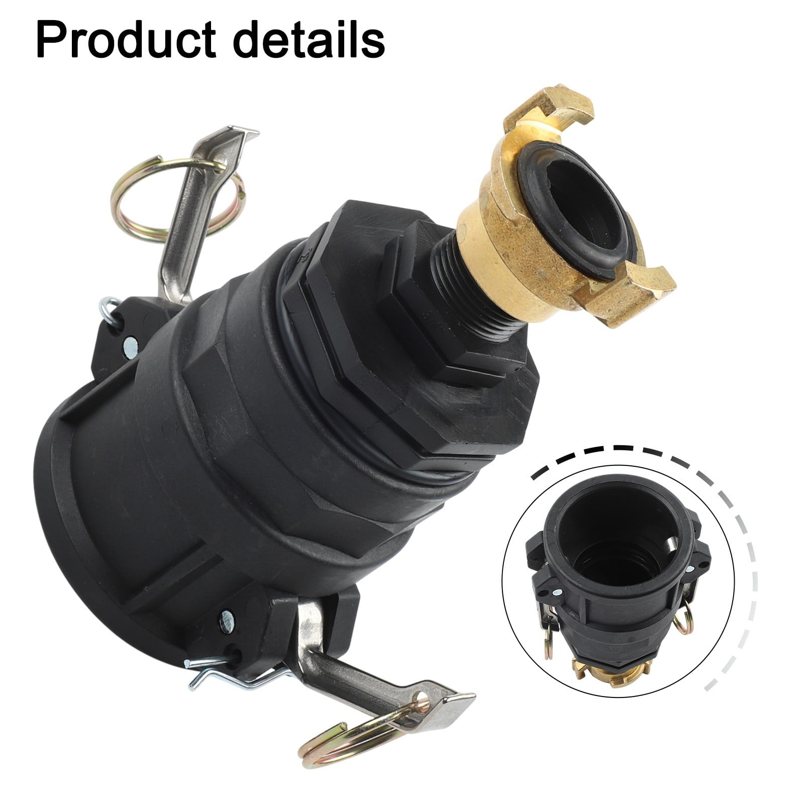 Ibc Adapter 2Inch Socket Quick Connect Quick Coupling For Geka ...