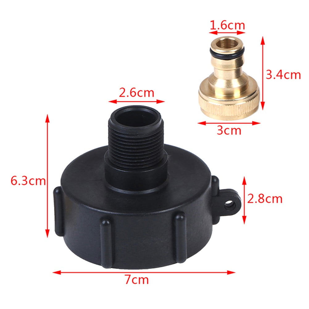 Ibc Tank Fitting Thick S60X6 Threaded Cap 60Mm Female Connector Ibc ...
