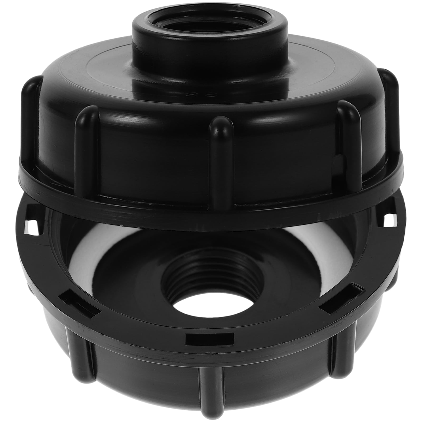 Ibc Ton Barrel Adapter Cover Tank 2 Pcs Heavy Portable Plastic Hose ...