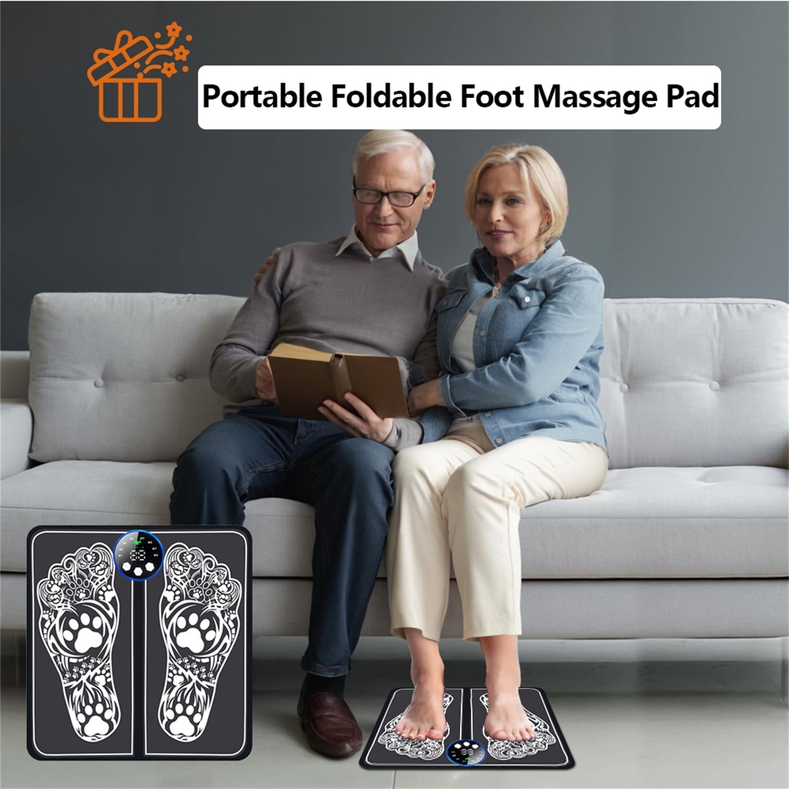 Ibear Remote control foot massage cushion, portable foot massager, foot ...