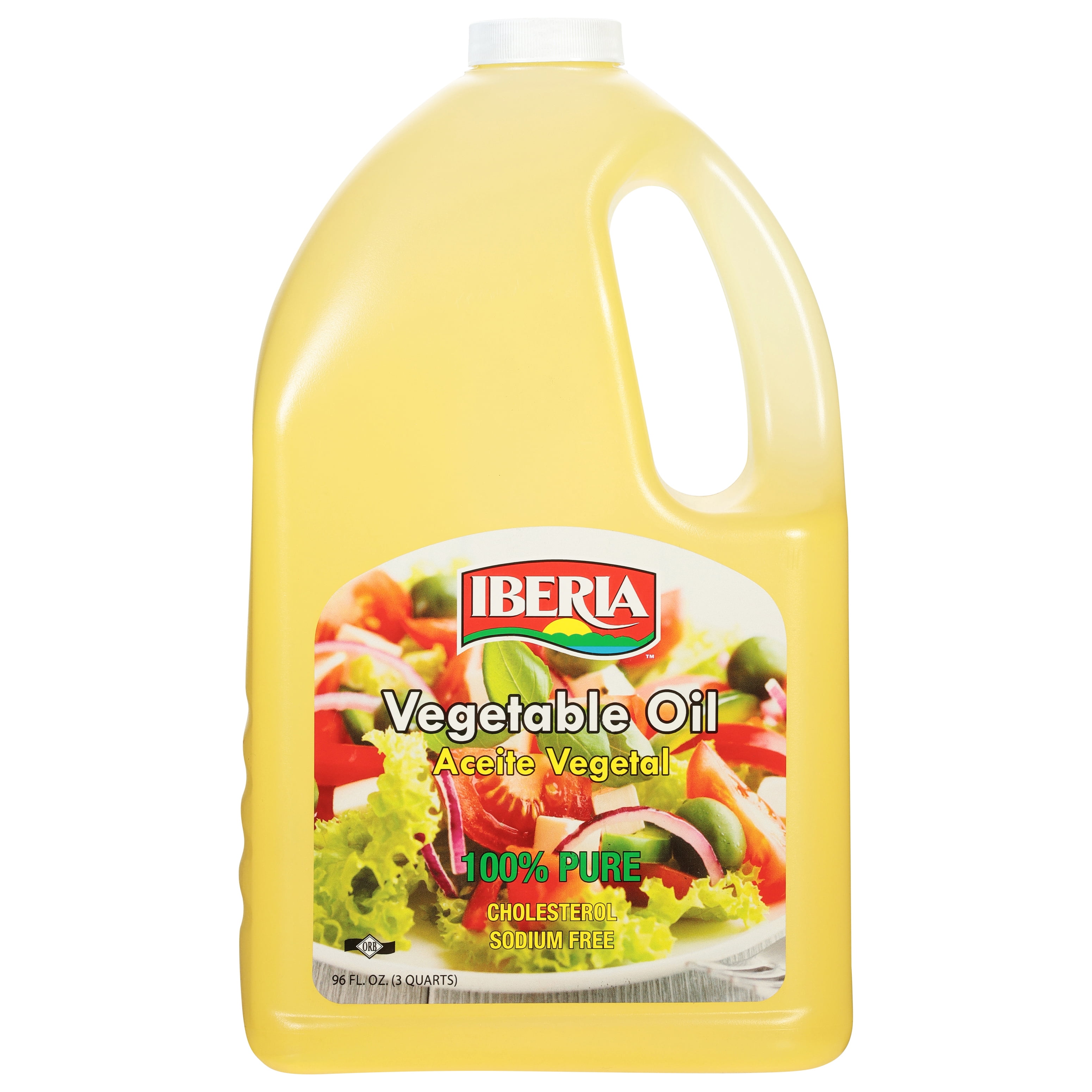 Iberia 100% Pure Vegetable Oil 96 fl oz - Walmart.com