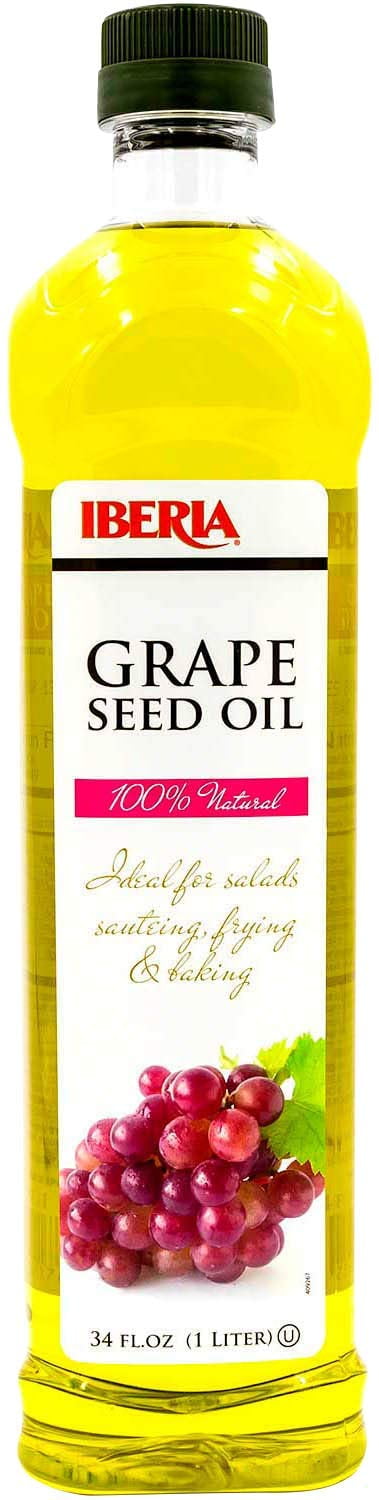 Iberia All Natural Grapeseed Oil, 34 fl. oz. - Walmart.com