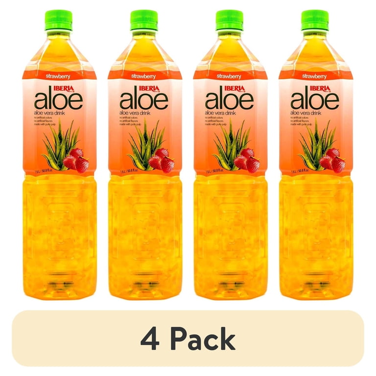 Iberia Aloe Vera Juice Strawberry 508 Fl Oz 1 Count Iberia Aloe