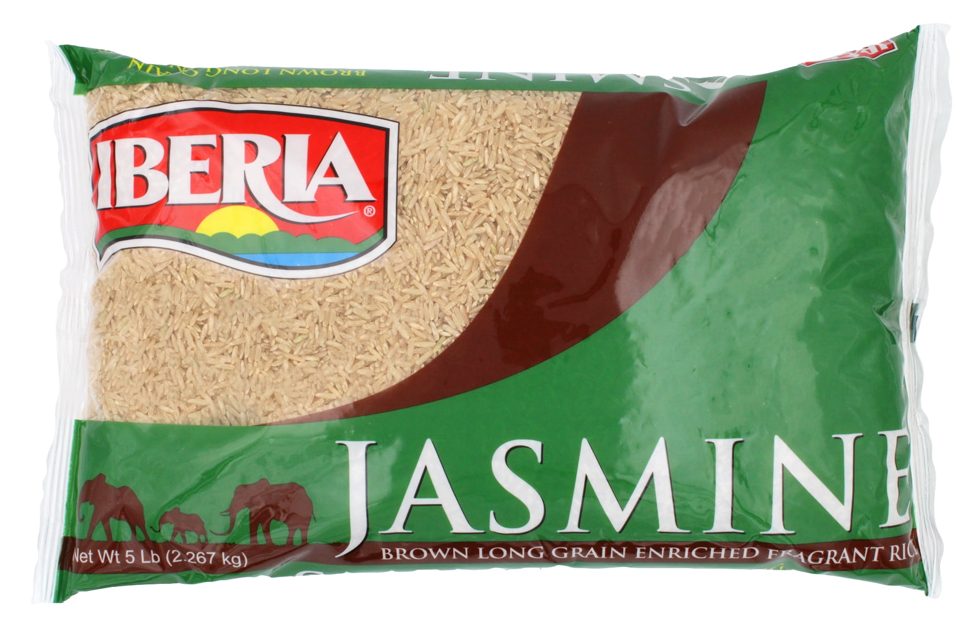 Iberia Brown Jasmine Rice, 5 lbs - Walmart.com