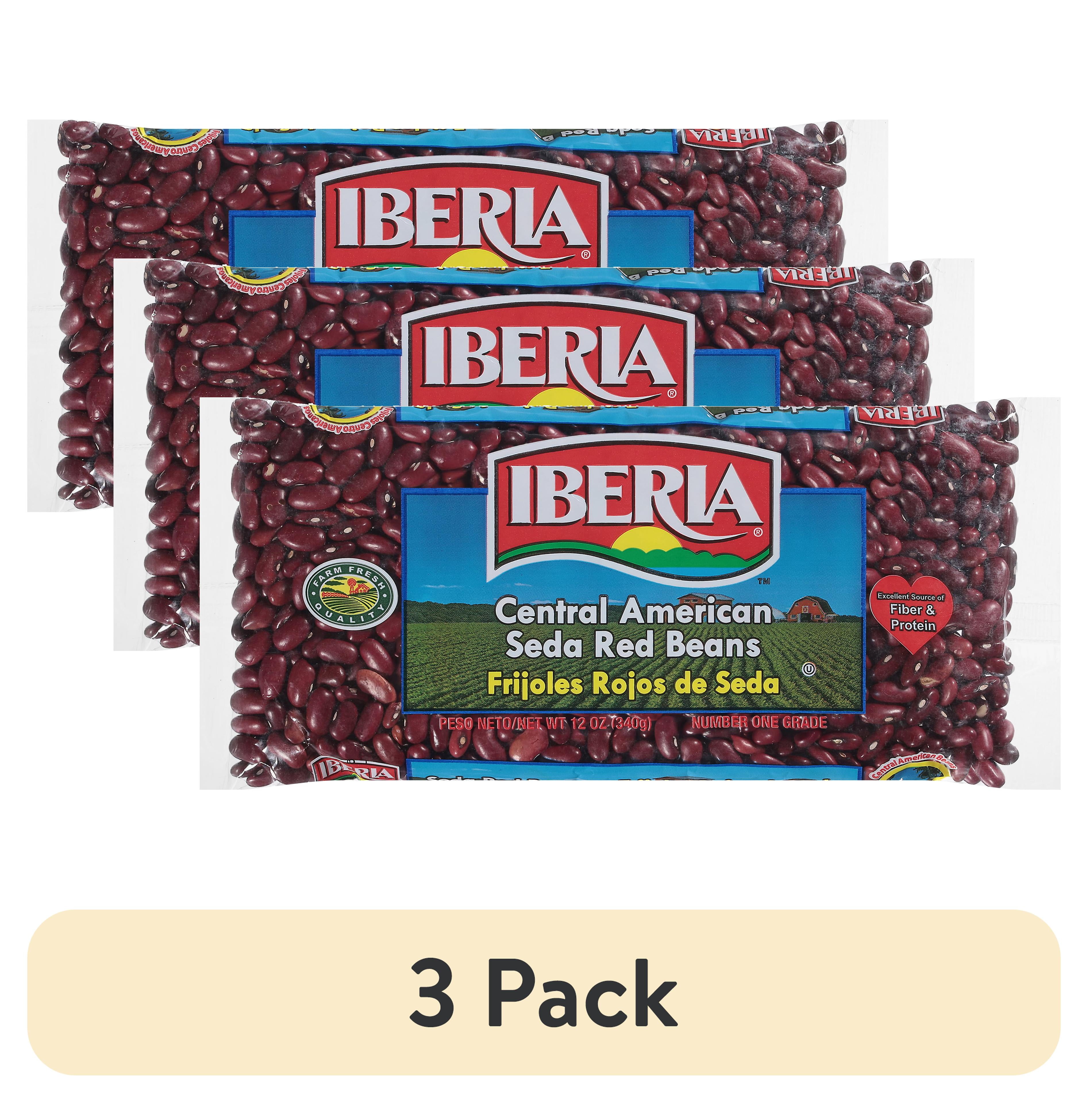 (3 pack) Iberia Central American Seda Red Beans 12 oz - Walmart.com