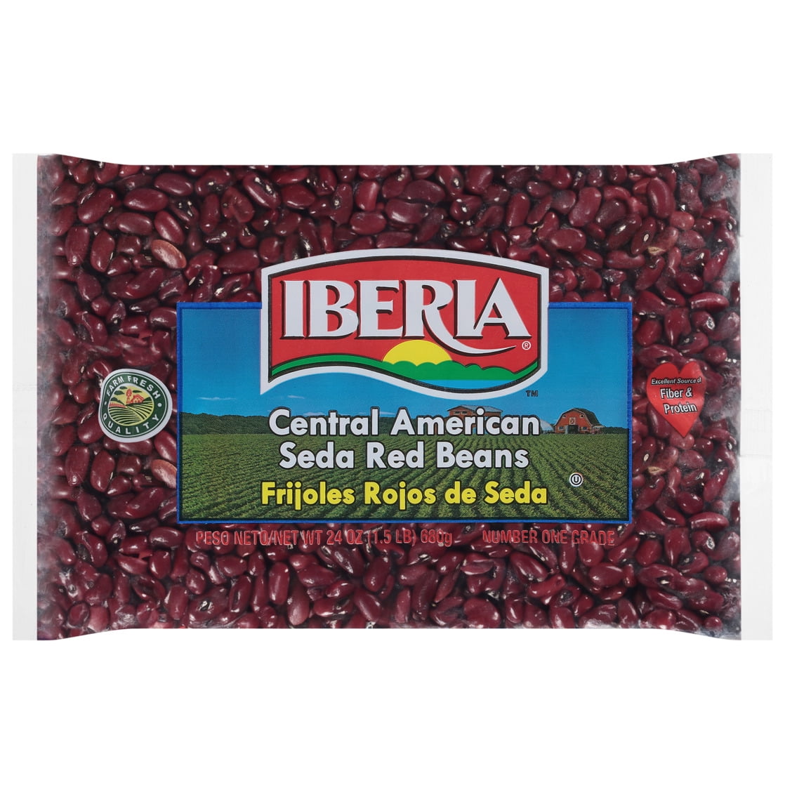 Iberia Central American Seda Red Beans, 24 oz - Walmart.com