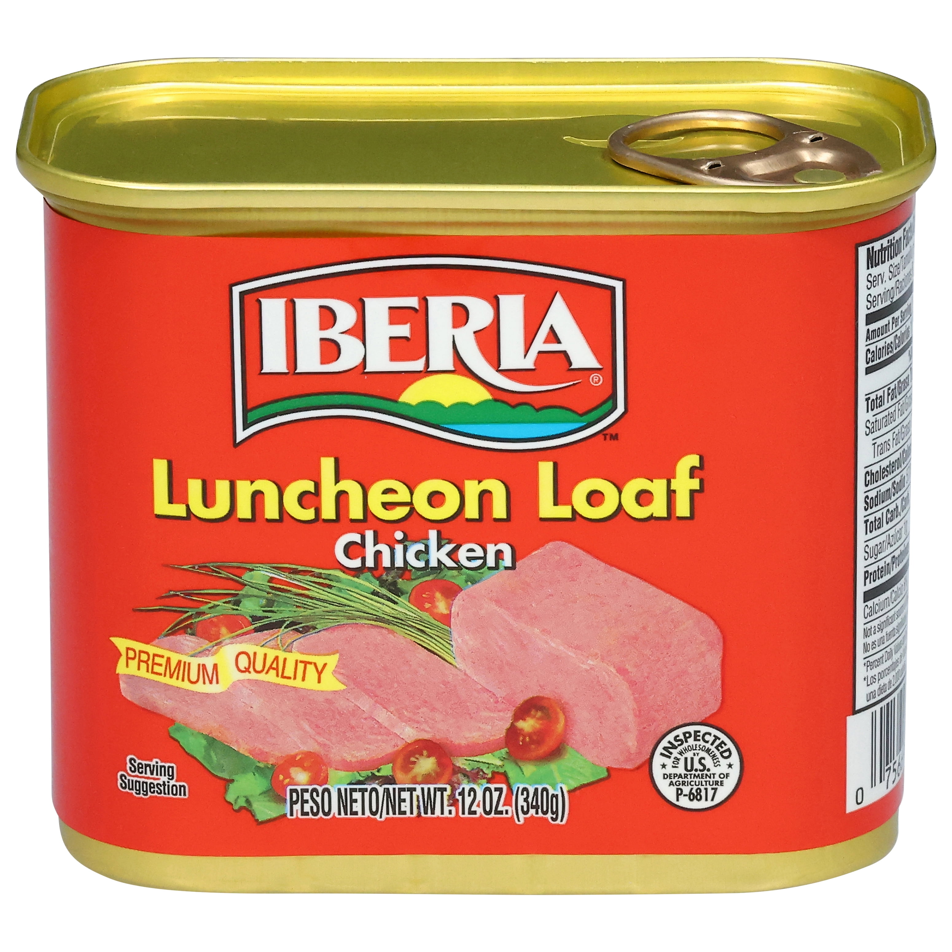 Iberia Chicken Luncheon Loaf 12 oz - Walmart.com