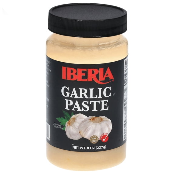 IBERIA, Garlic Paste, 8 oz, Authentic Flavor, Versatile Ingredient ...