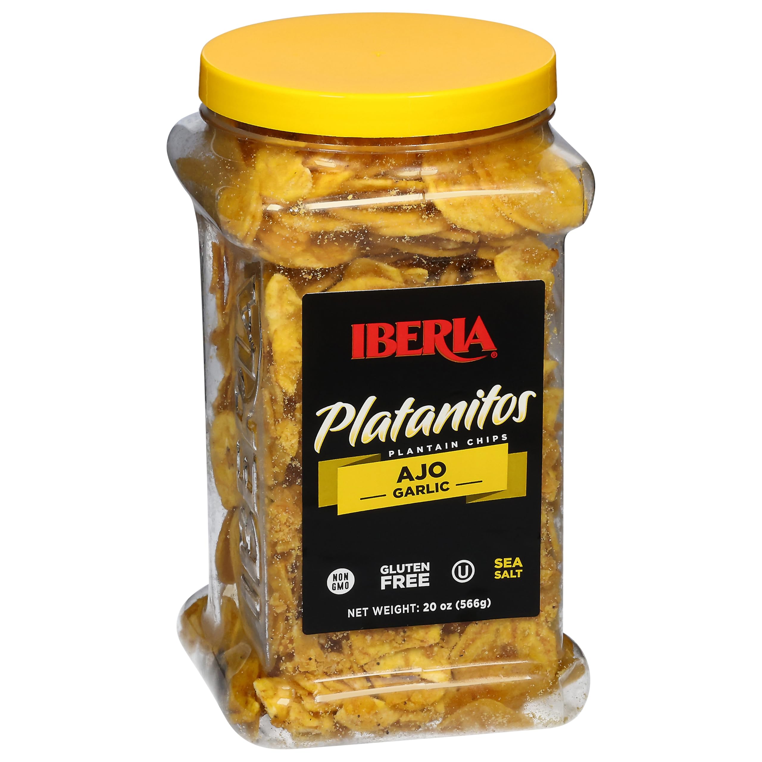 Iberia Garlic Plantain Chips, SAF21 20 Oz. - Walmart.com