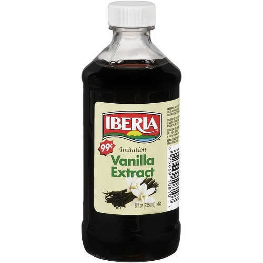 Iberia Imitation Vanilla Extract, 8 fl oz - Low Calorie, Kosher ...