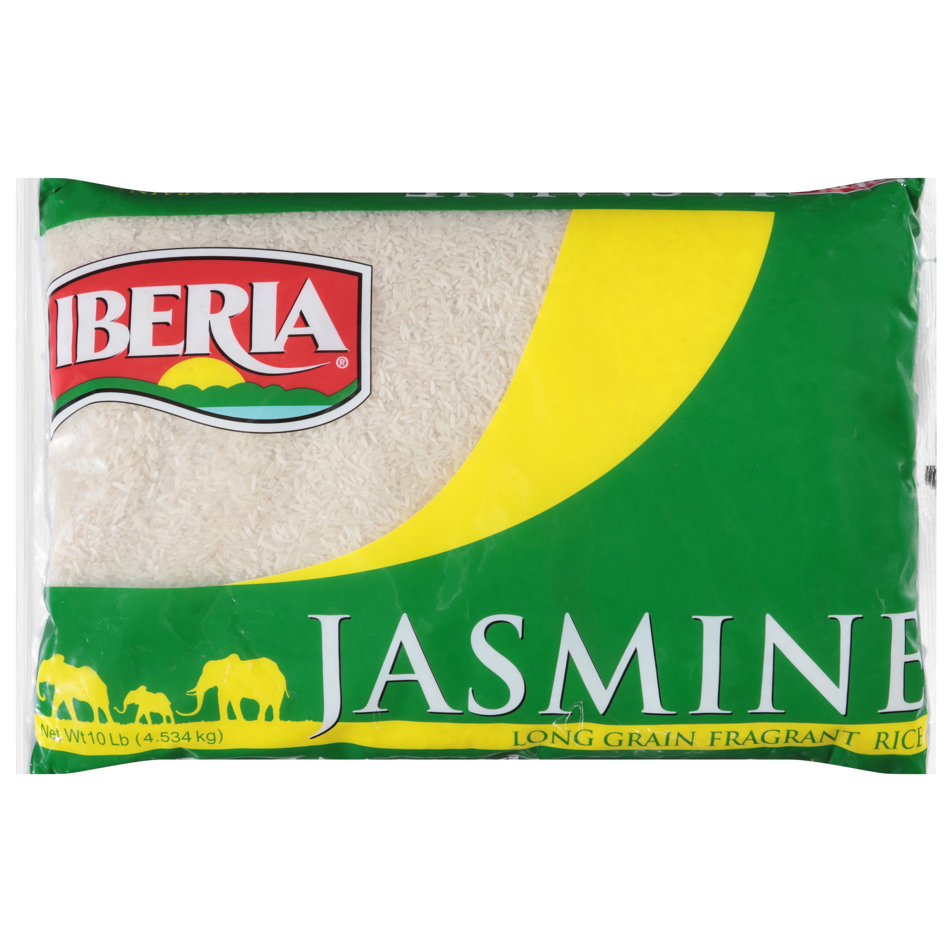 Iberia Long Grain Fragrant Jasmine Rice 10 lb - Walmart.com