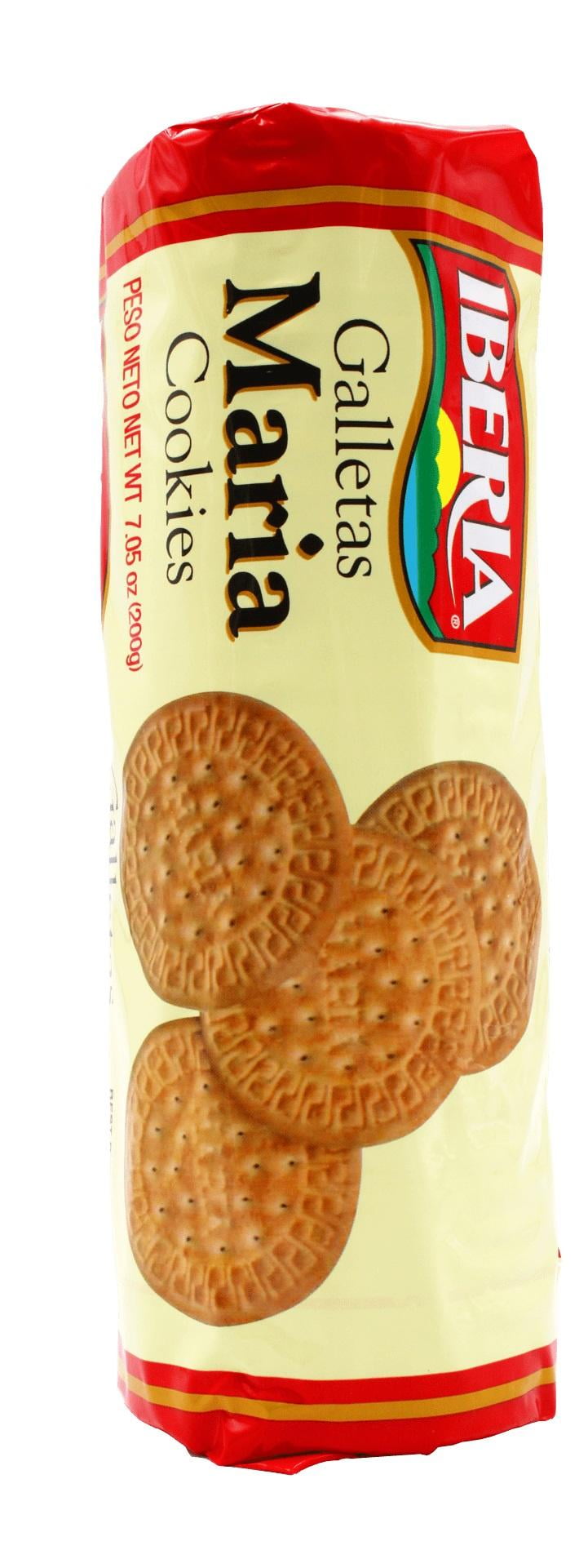 Iberia Maria Cookies, Galletas Maria, 7oz - Walmart.com