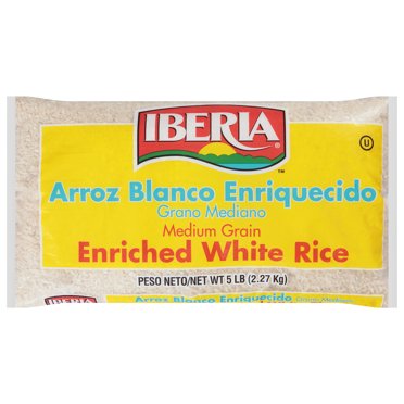 GOYA Enriched Medium Grain Rice 3 Lb - Walmart.com