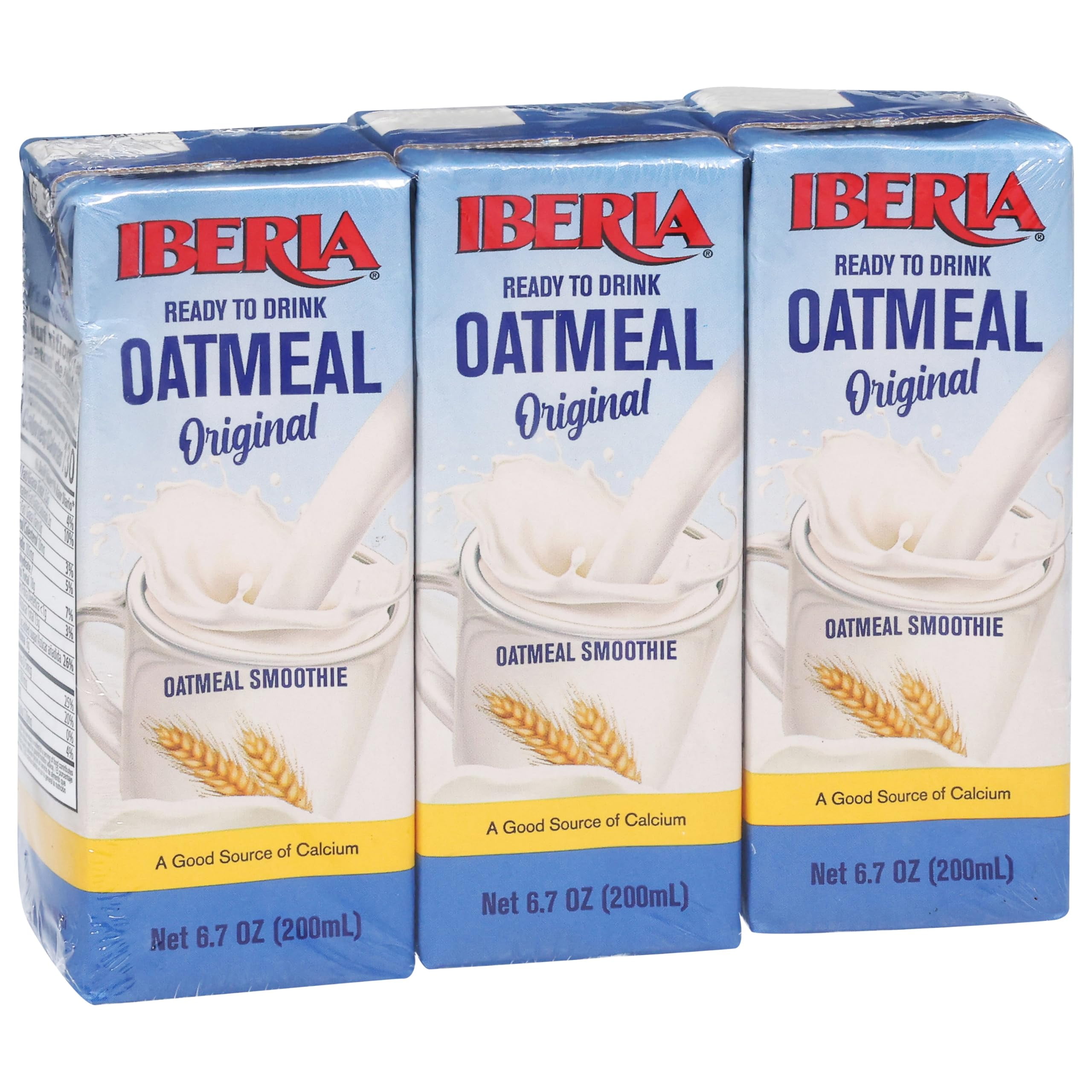 Iberia Oatmeal Drink, Ready-to-Drink, Shelf HYZ01 Stable, Good Source ...