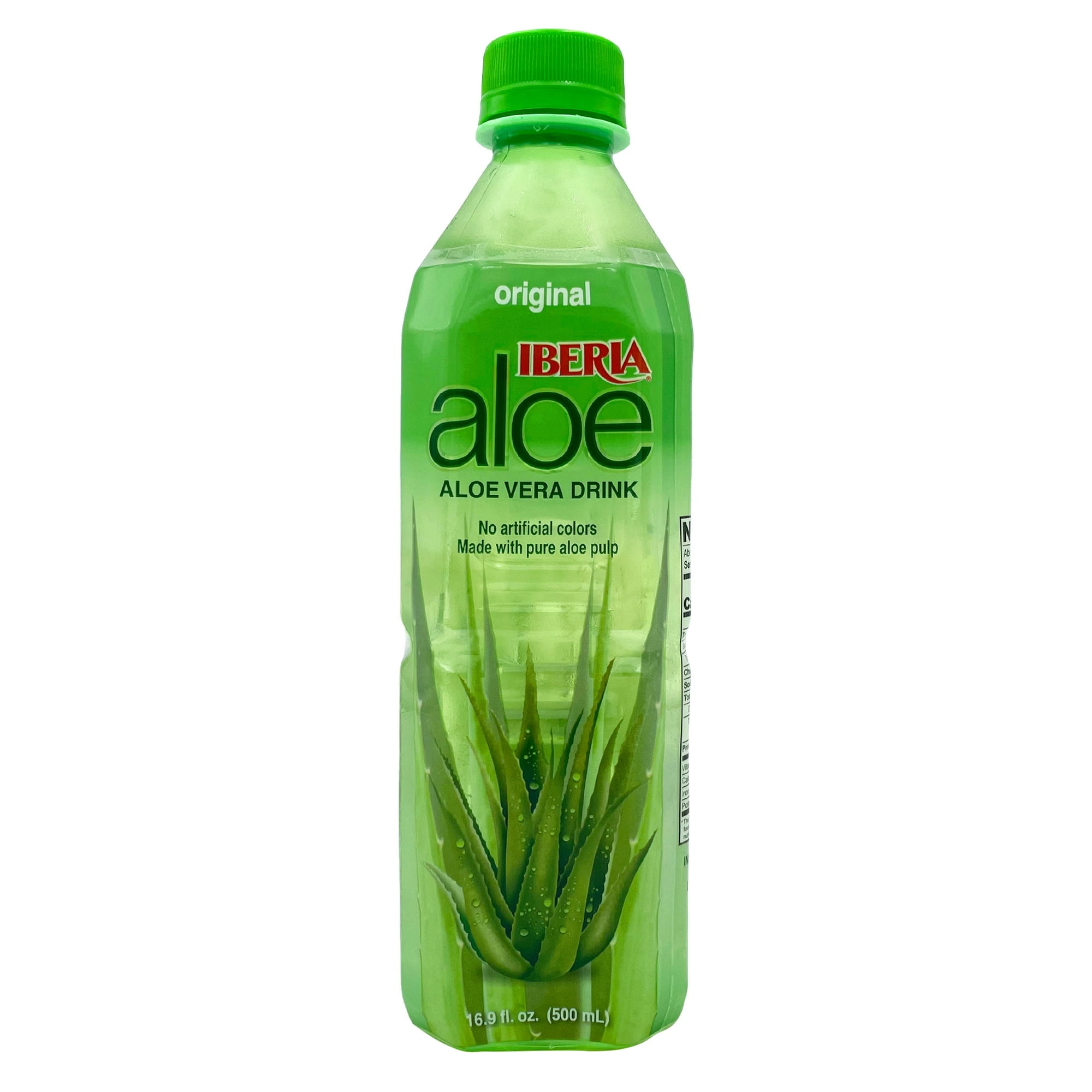 Iberia Original Aloe Vera Drink, 16.9 fl oz Liquid (Pack of 4 ...