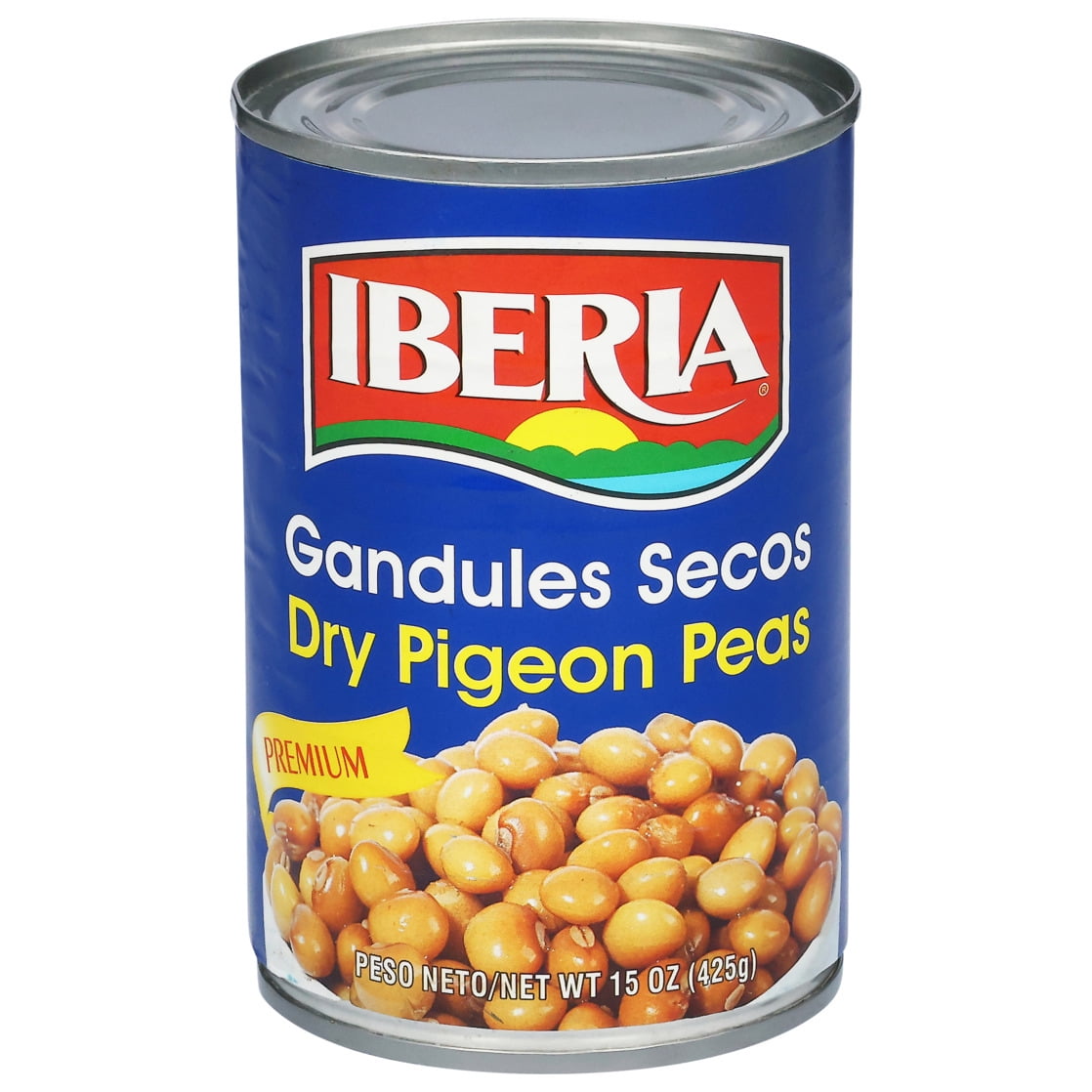 Iberia Dry Pigeon Peas 15 oz, High-Protein Fiber Soup for Caribbean and ...