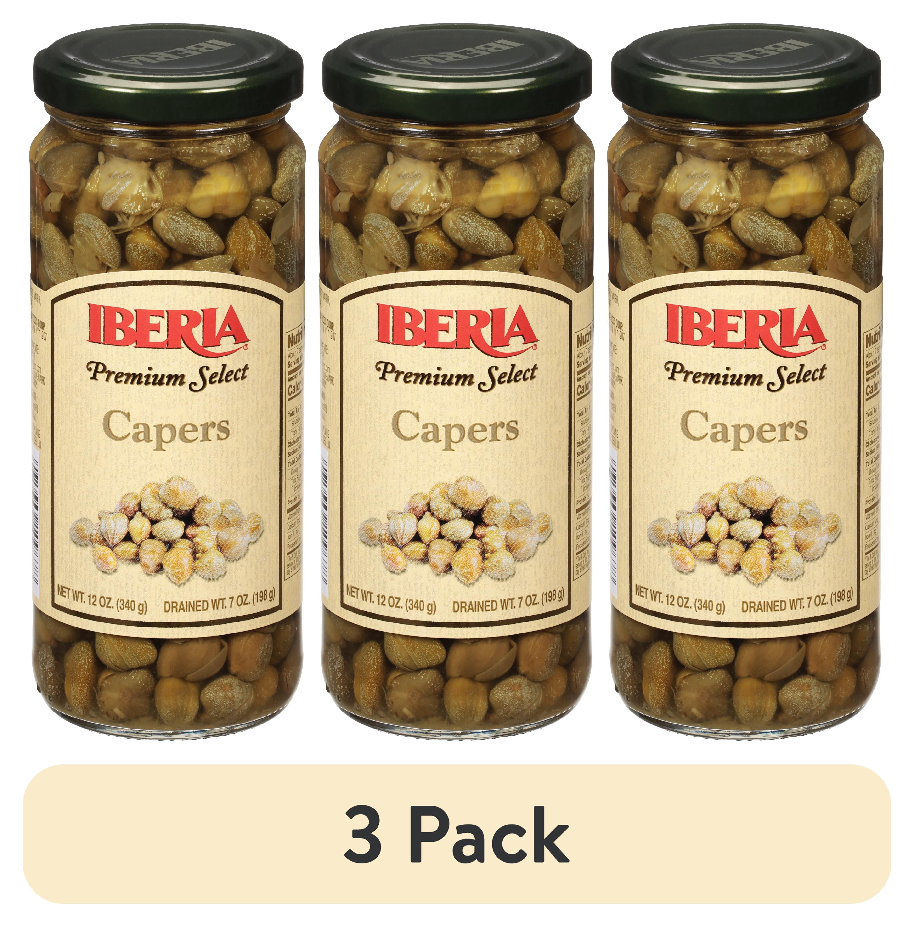 (3 pack) Iberia Premium Select Capers 12 oz - Walmart.com