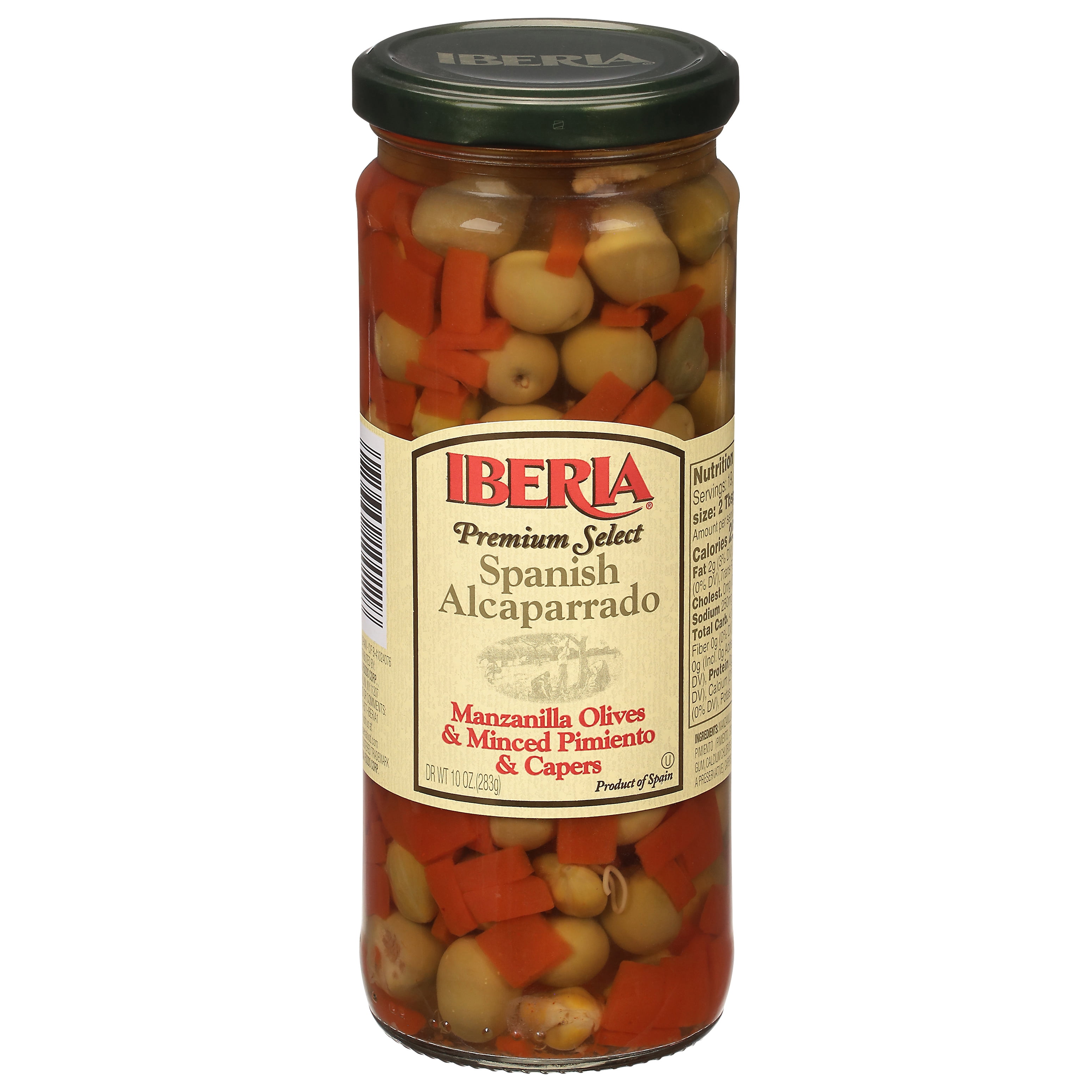 Iberia Premium Select Spanish Alcaparrado 10 oz - Walmart.com