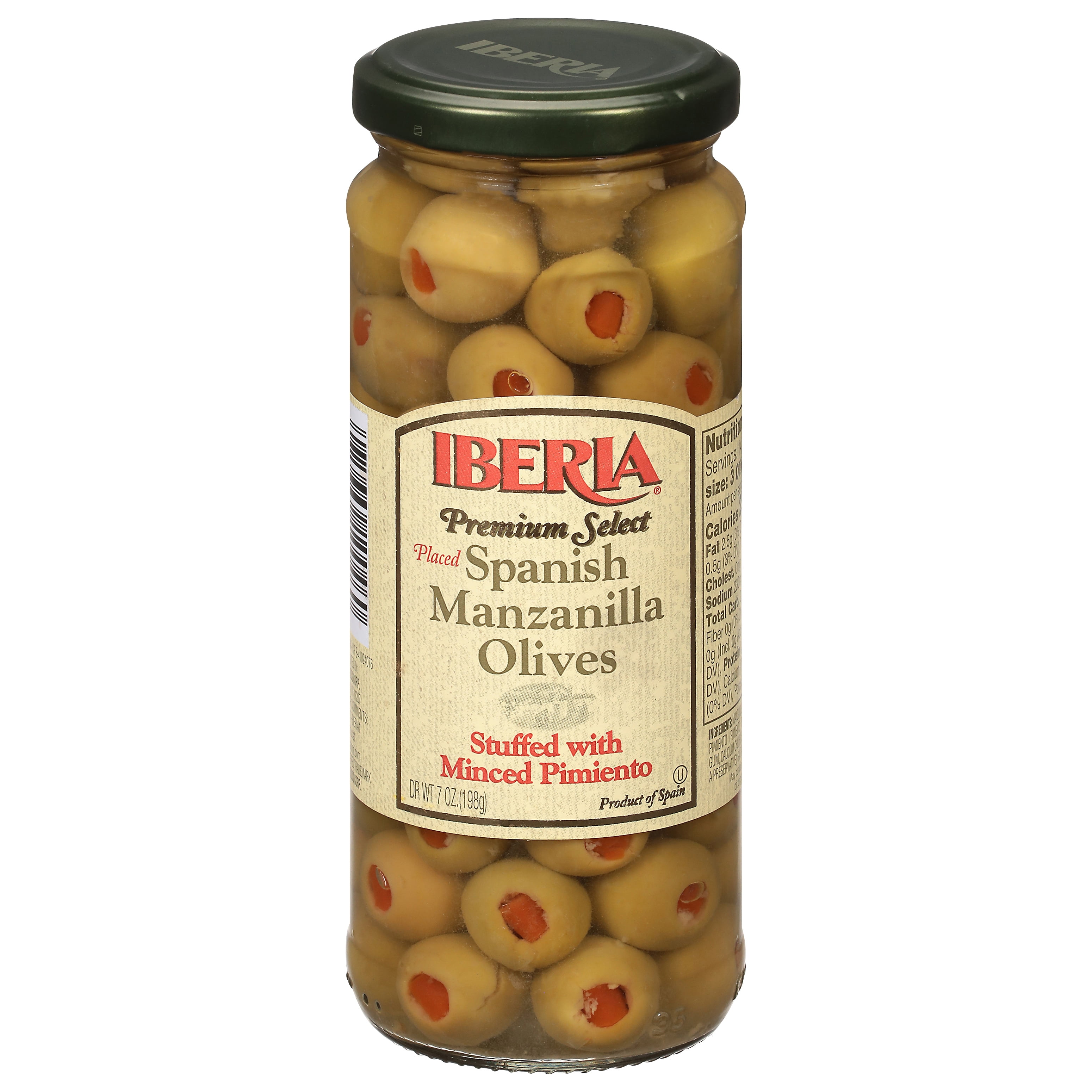 Iberia Premium Select Spanish Manzanilla Olives 7 oz - Walmart.com