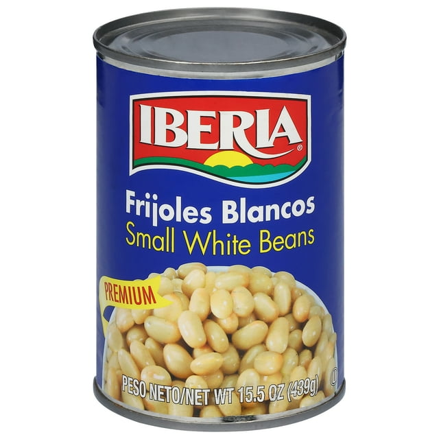 Iberia Premium White Beans Small 15.5 oz - Walmart.com