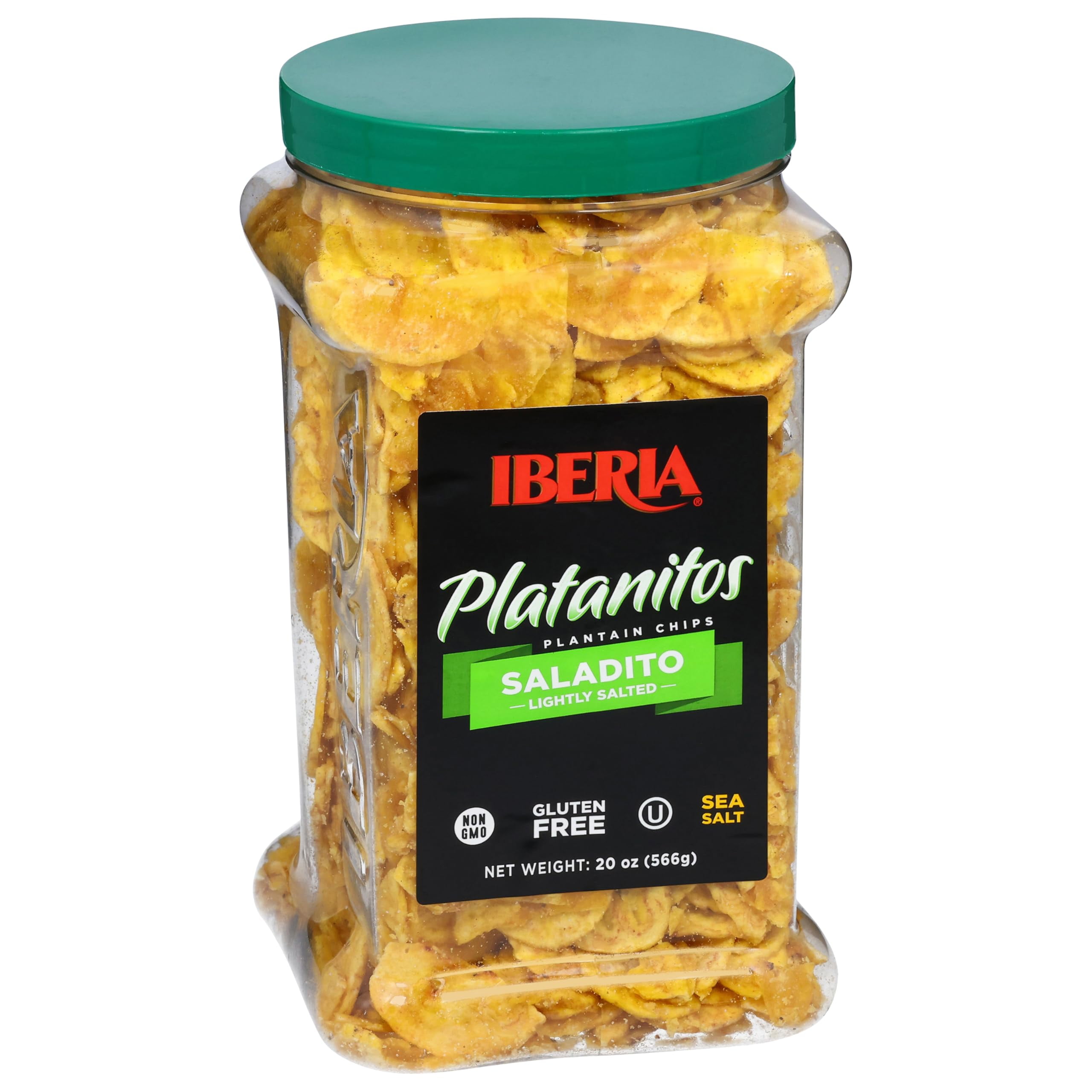 Iberia Saladito Lightly Salted YPF5 Plantain Chips , 20 Oz. - Walmart.com