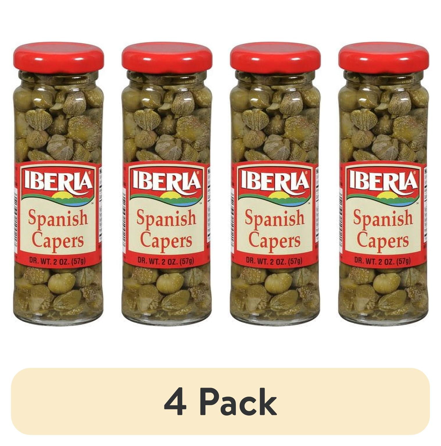 (4 pack) Iberia Spanish Capers, 2 oz - Walmart.com