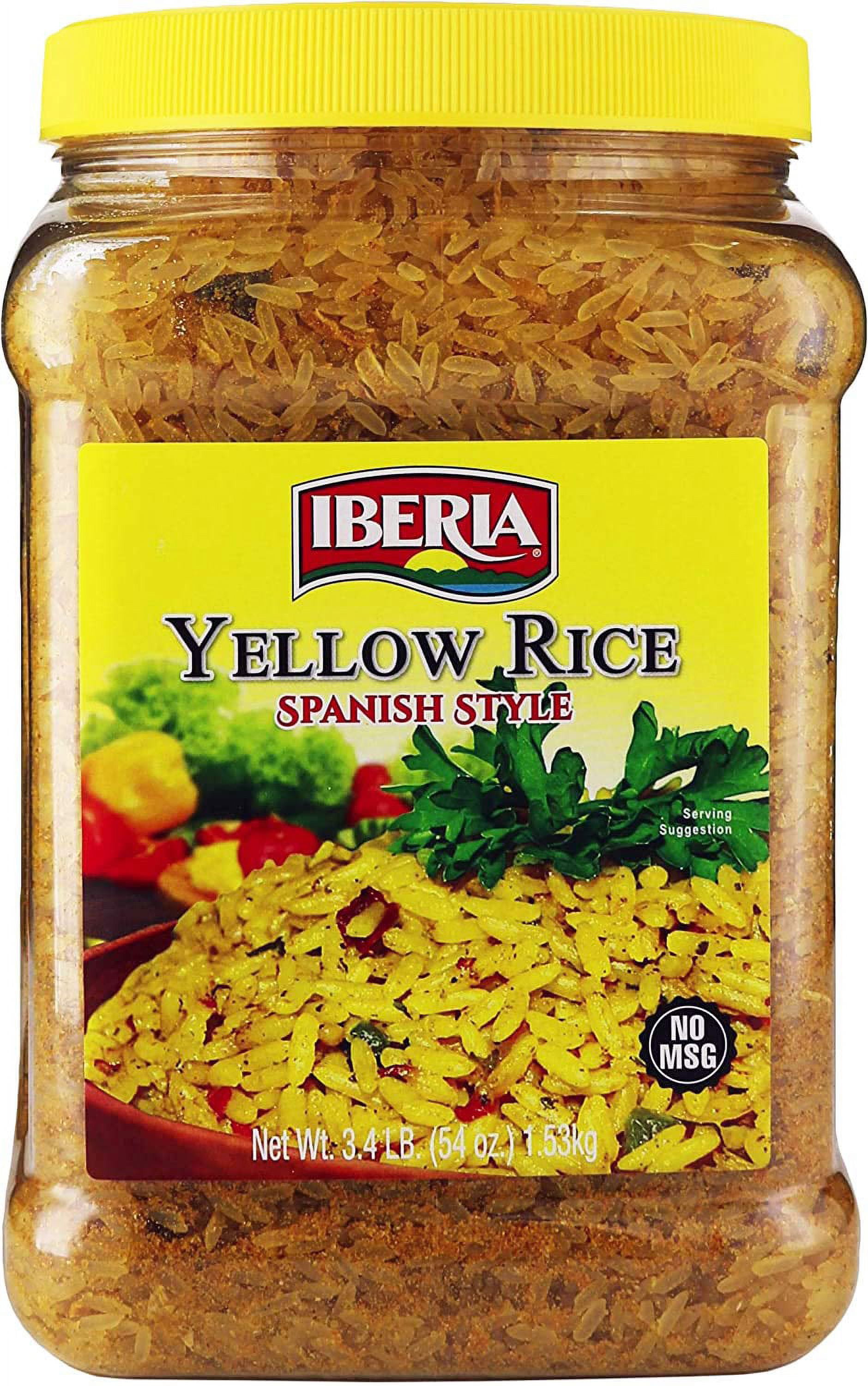 Iberia Spanish Style Yellow Rice, 3.4 Lbs. - Walmart.com