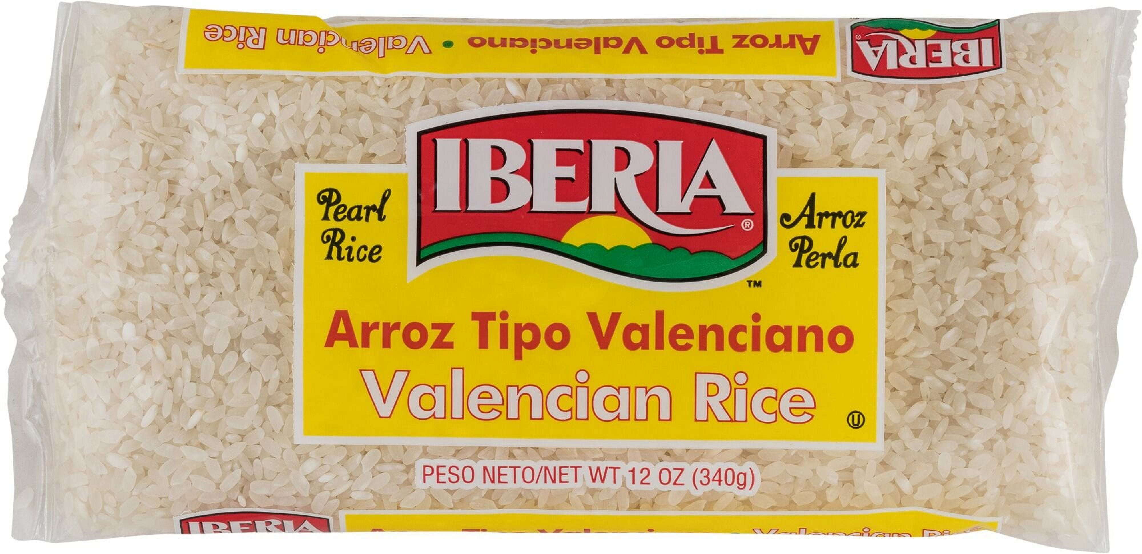 Iberia Valencian Rice, 12 Oz (Pack Of 24) Arroz Tipo Valenciano ...