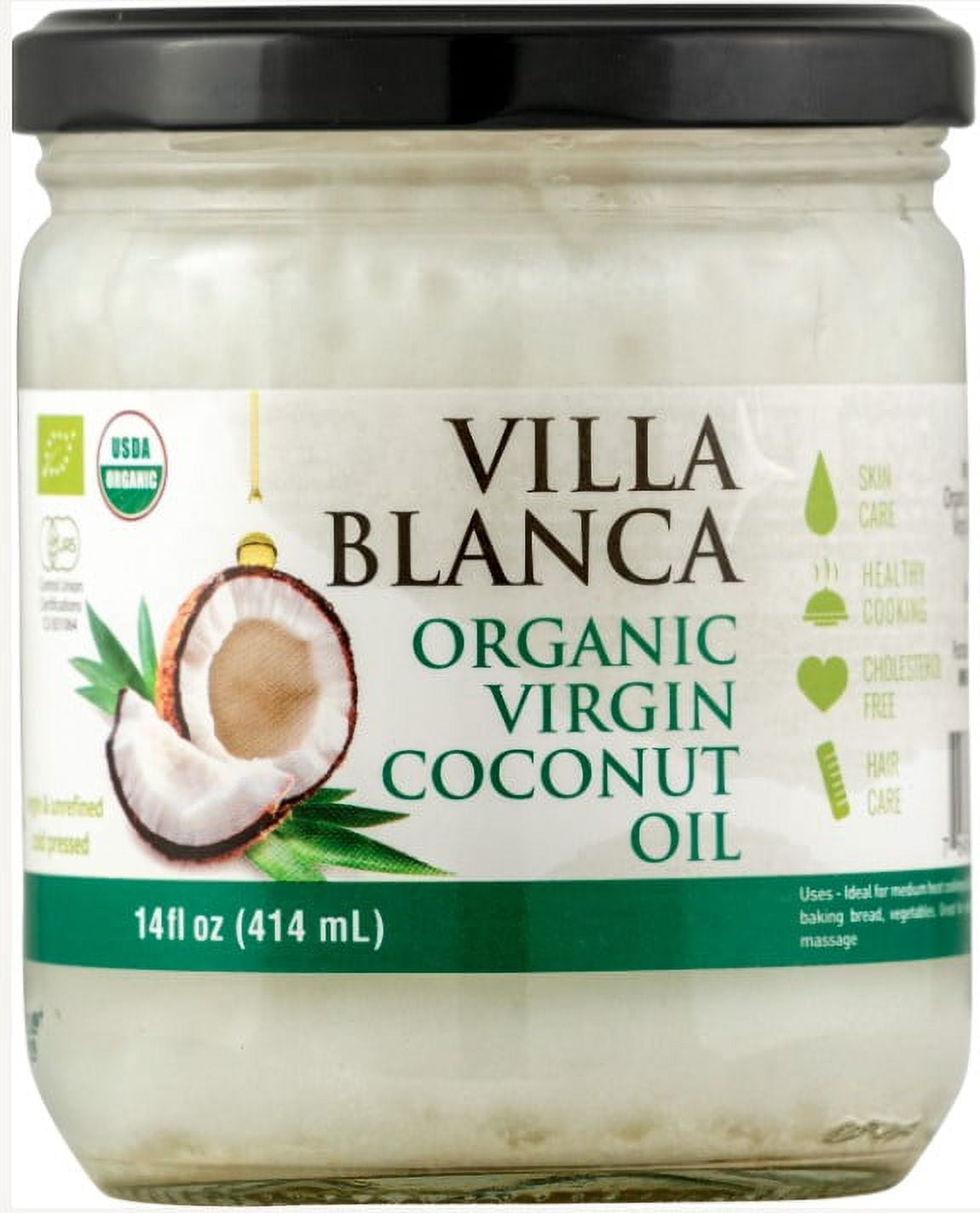 Iberia Villa Blanca Organic Virgin Coconut Oil, 32 oz - Walmart.com