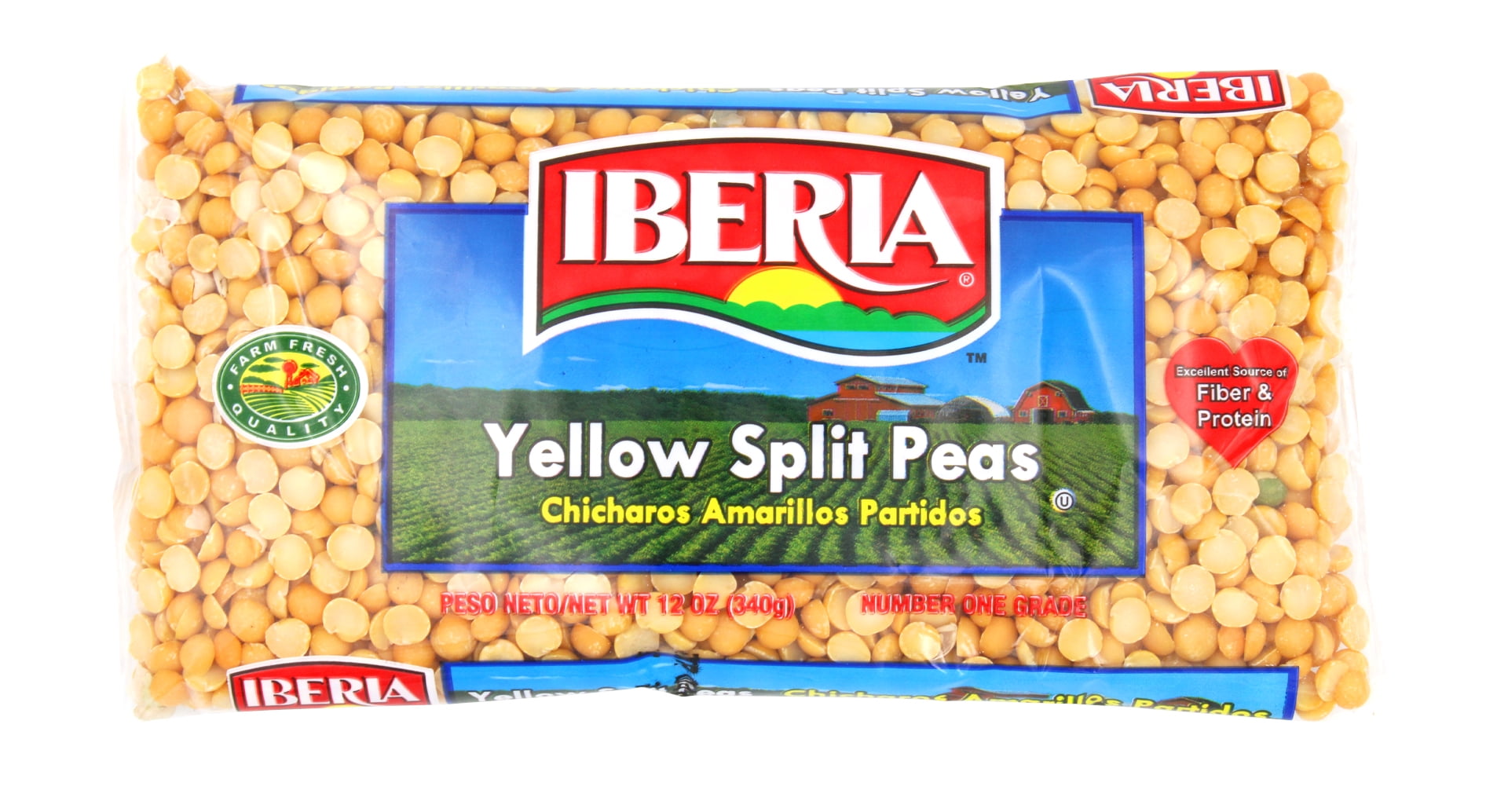 Iberia Yellow Split Peas, 12 oz - Walmart.com