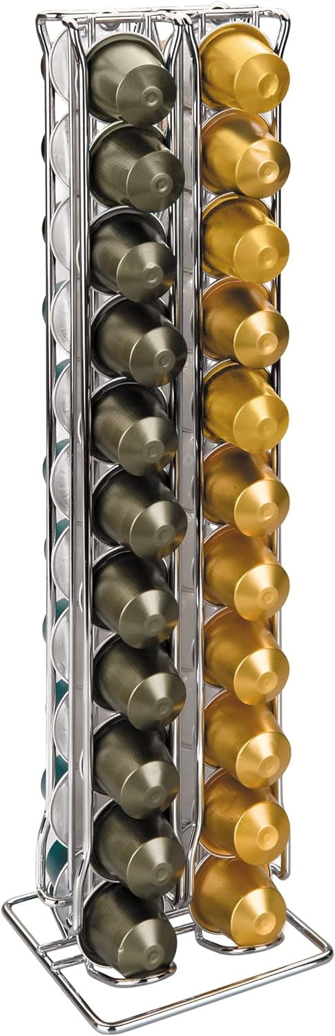 Ibili 44 Coffee Pod Holder/Dispenser, Large Capacity, Made in Spain ...