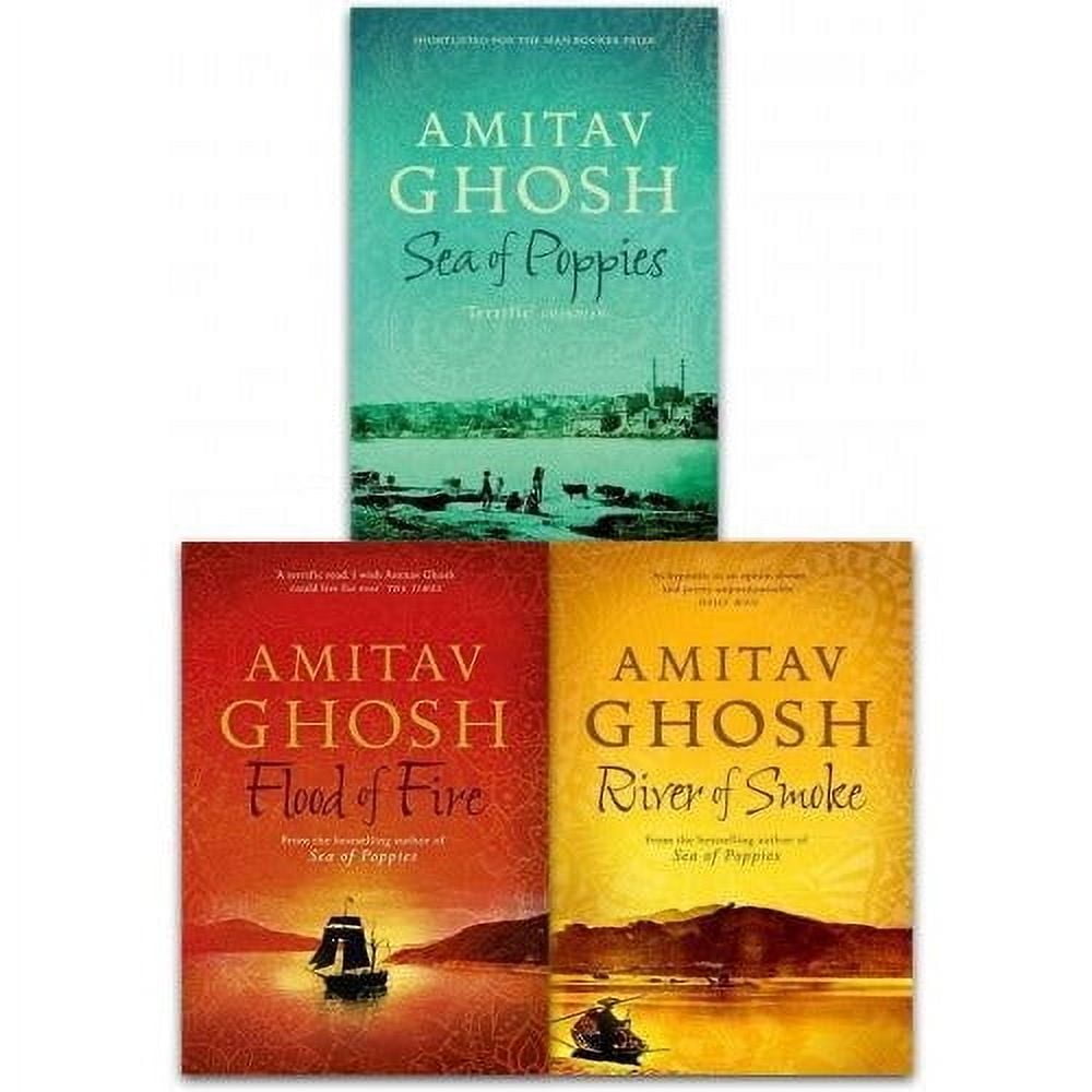 Ibis Trilogy Amitav Ghosh Collection 3 Books Set - Sea of Poppies ...