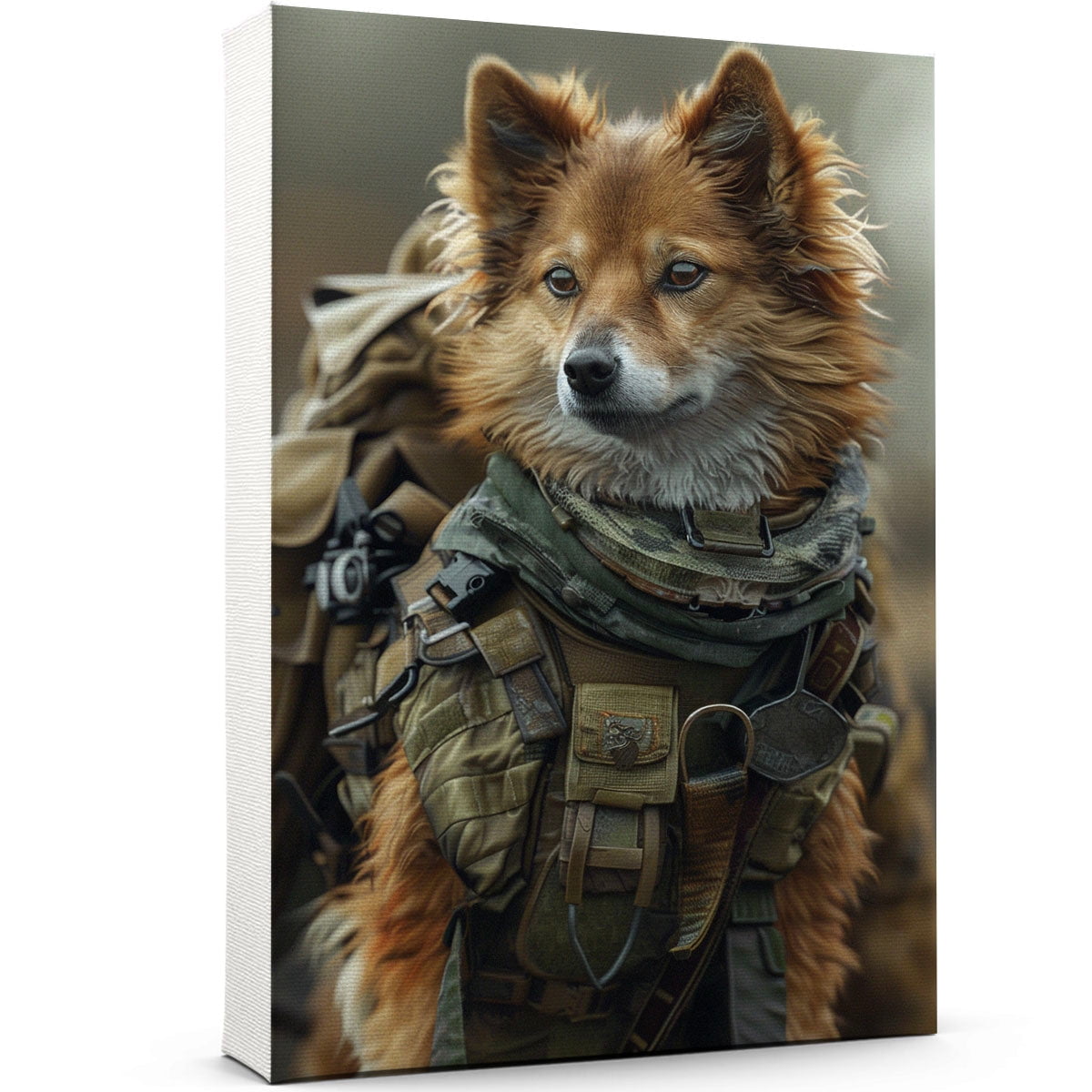 Ibizan Hound Wall Art Soilder Dog Posters - Ibizan Hound Dog Canvas ...