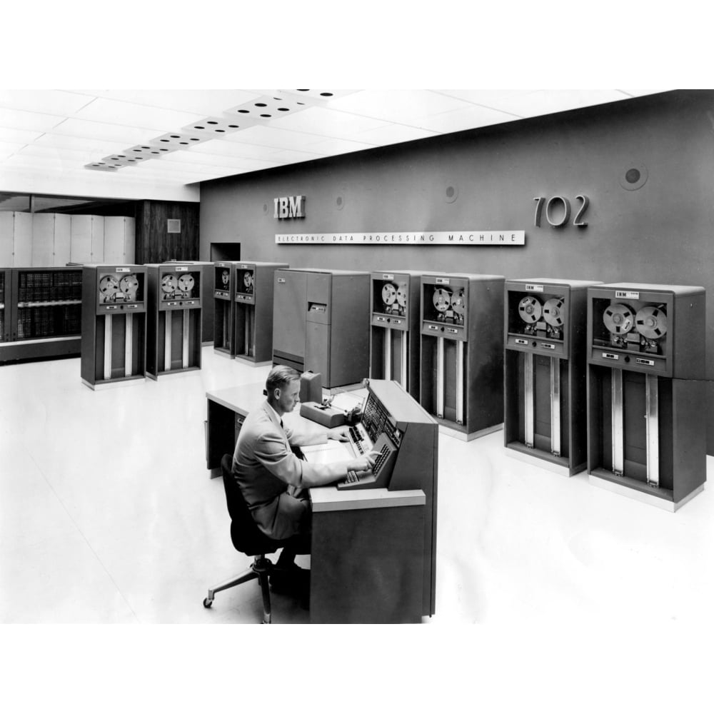Ibm 702--New York Headquarters Of International Business Machine Corps ...