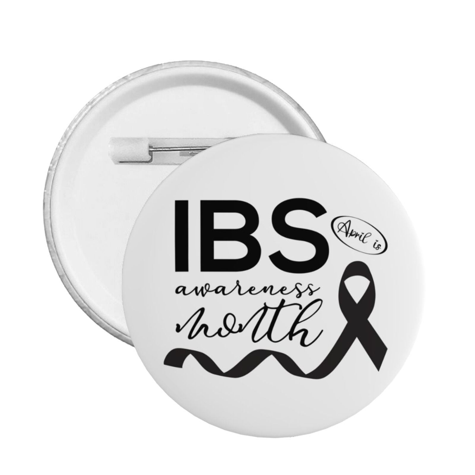 Ibs Awareness Month Circular Button Fashion Badge Decoration Backpack ...