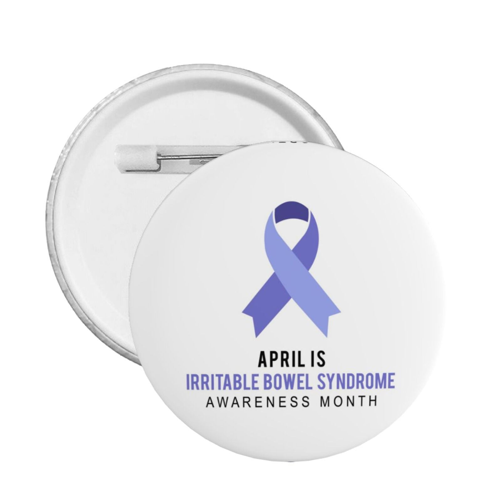 Ibs Awareness Month Circular Button Fashion Badge Decoration Backpack ...
