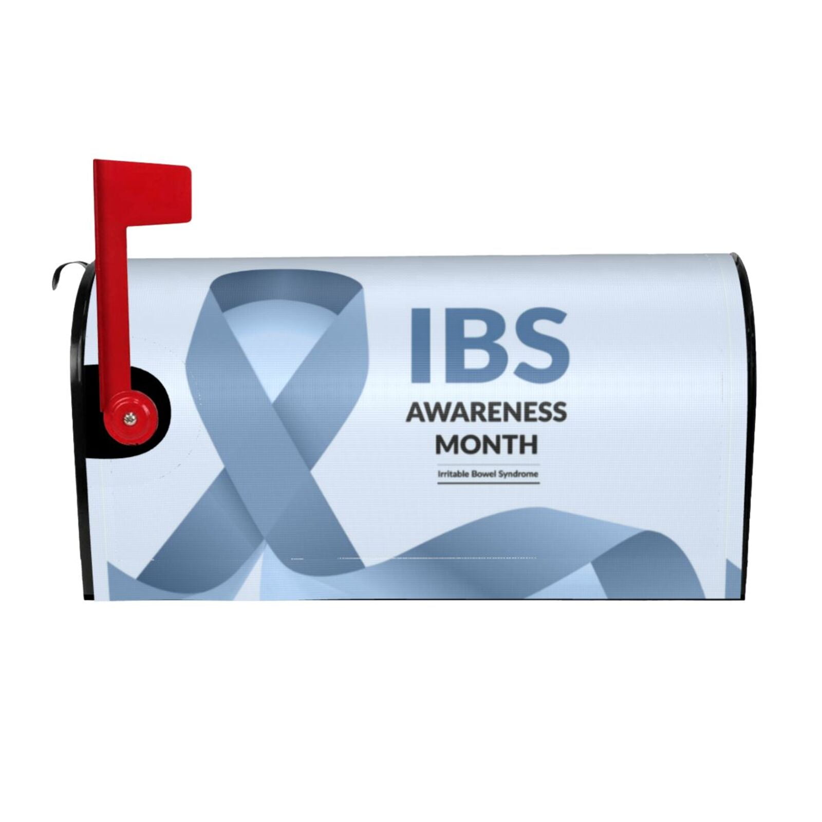 Ibs Awareness Month Magnetic Mailbox Cover Post Box For Outside Courtyard Garden Yard Fence ...