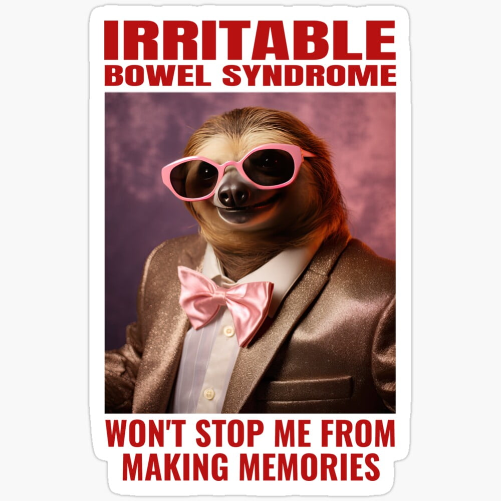 Ibs Won'T Stop Me From Making Memories Ibs Stickerphone Decal Water ...