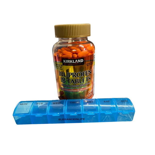Ibuprofen IB Tablets USP,200 mg Pain reliever/Fever reducer (NSAID) 500 ...