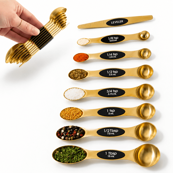 Ic Measuring Spoons Set - Walmart.com