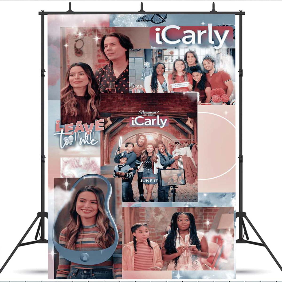 Icarly Birthday Party Supplies Banner Backdrop Background Taspestry ...