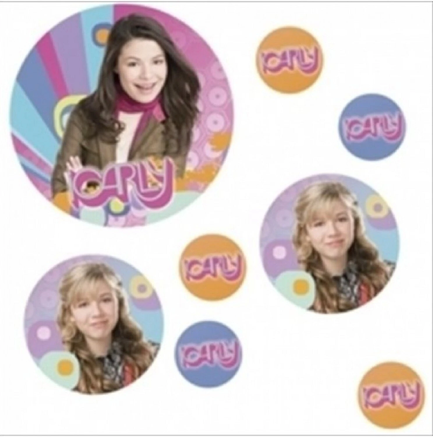 Icarly Carly Shay Nickelodeon Tv Kids Birthday Party Decoration Printed ...