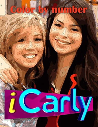 Pre-Owned Icarly Color By Number: iCarly Coloring Book For Unleashing ...