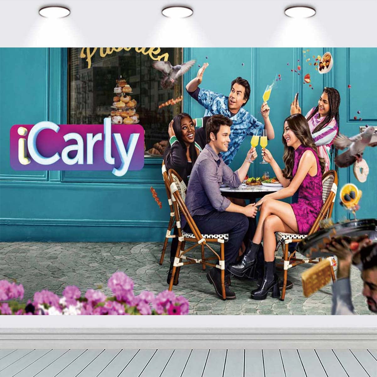 Icarly Party Supplies Taspestry Poster Banner Backdrop Background Wall ...