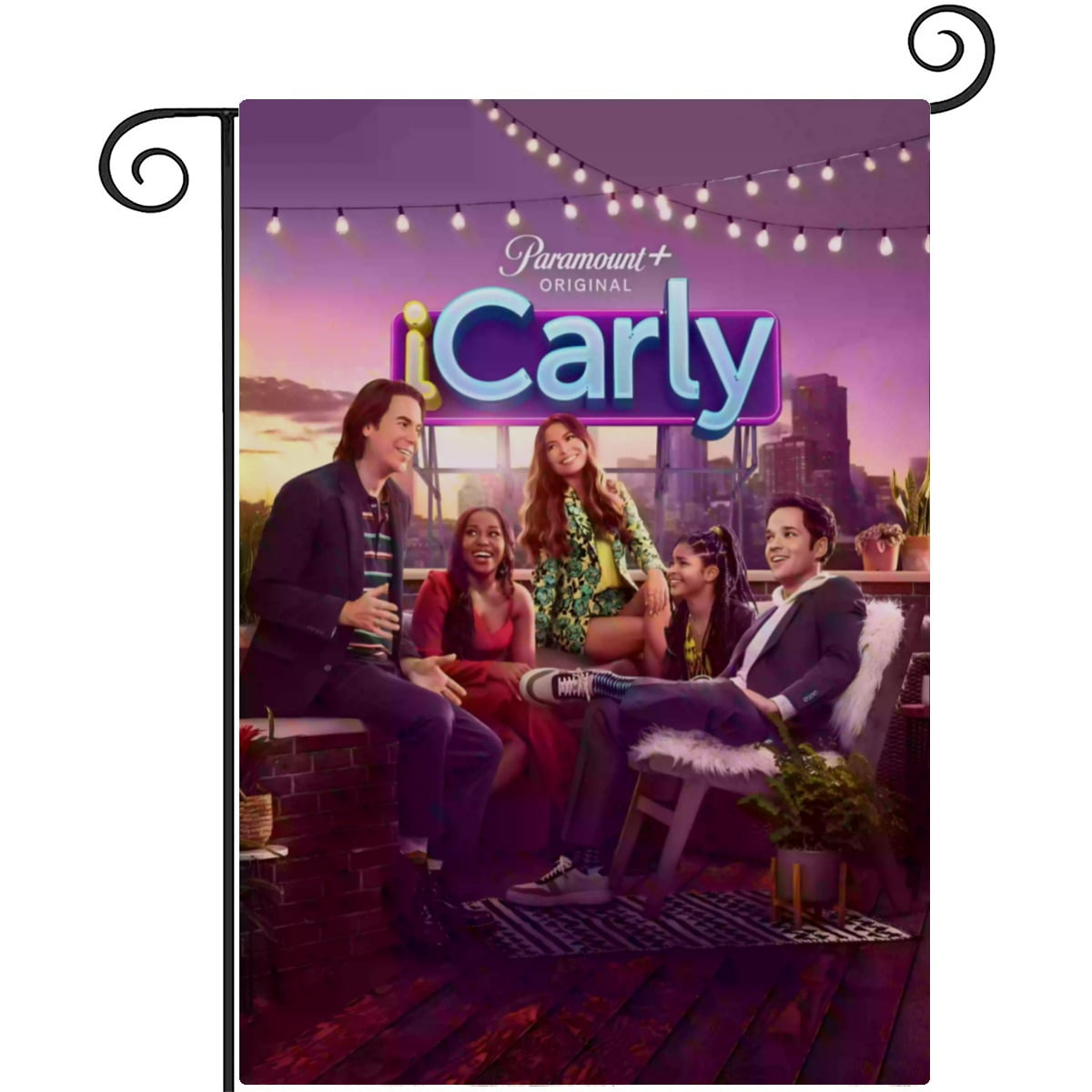 Icarly-themed Garden Flag. Perfect gift for fans, friends, and family ...